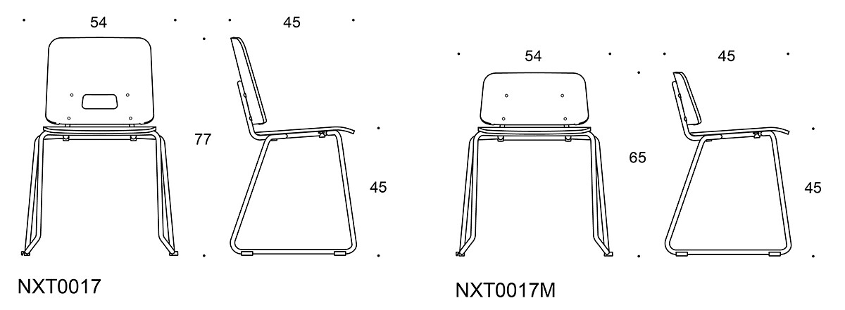 Grip NxT - Chair with sled base | Martela