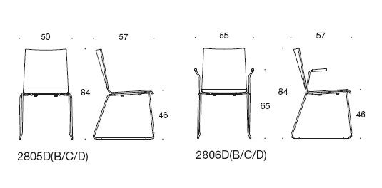 Form - Universal chair with sled base | Martela