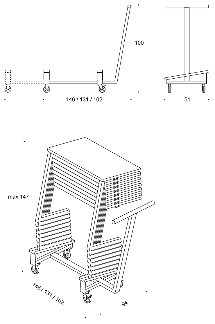 Trivia Light - Lecture table | Martela