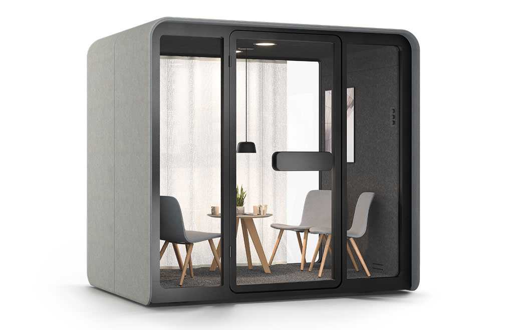 The PodBooth Meeting offers space for spontaneous meetings | Martela