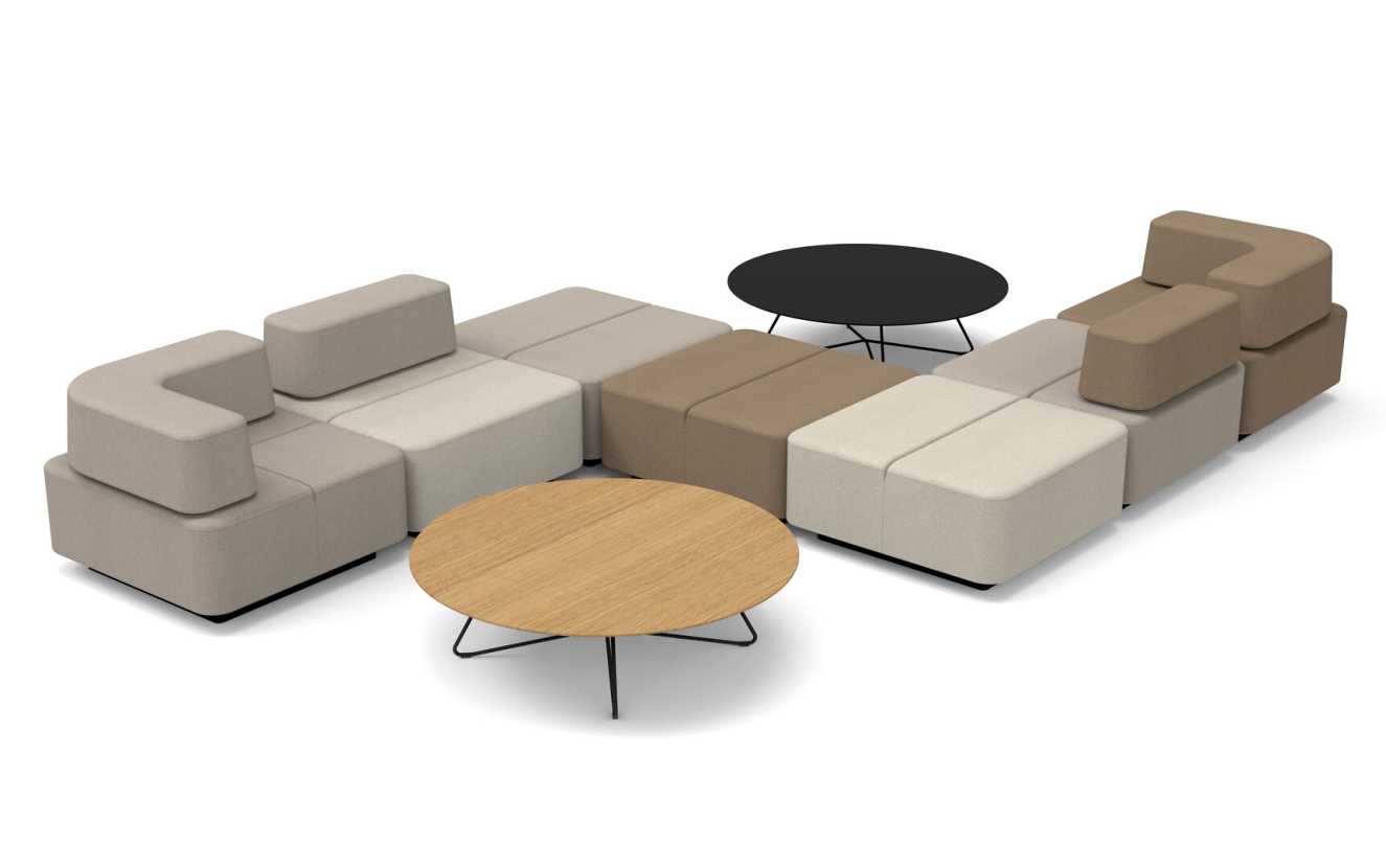 Movie - Bench without backrest | Martela