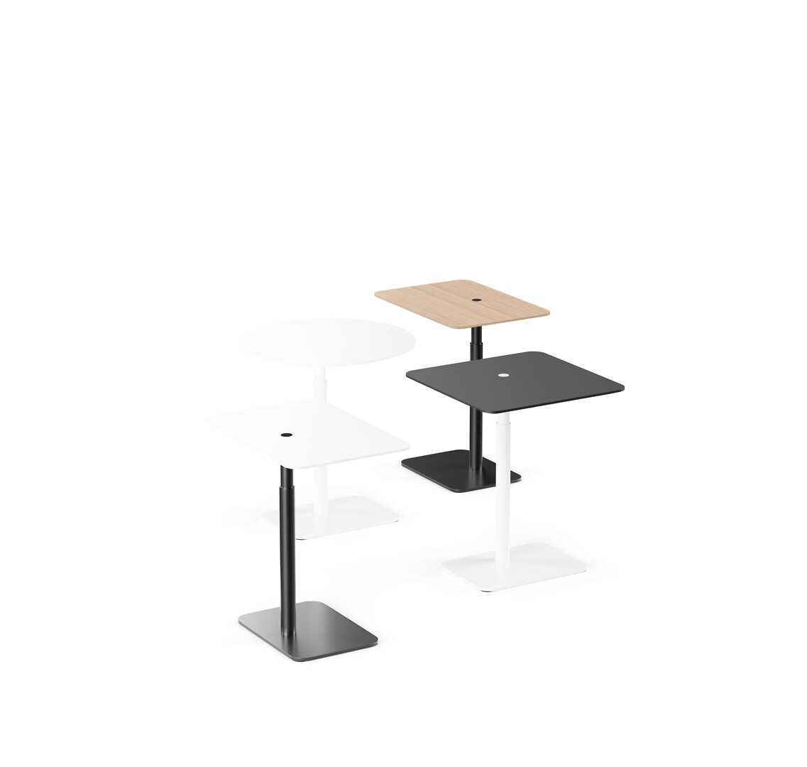 Bobby - Height-adjustable laptop table | Martela