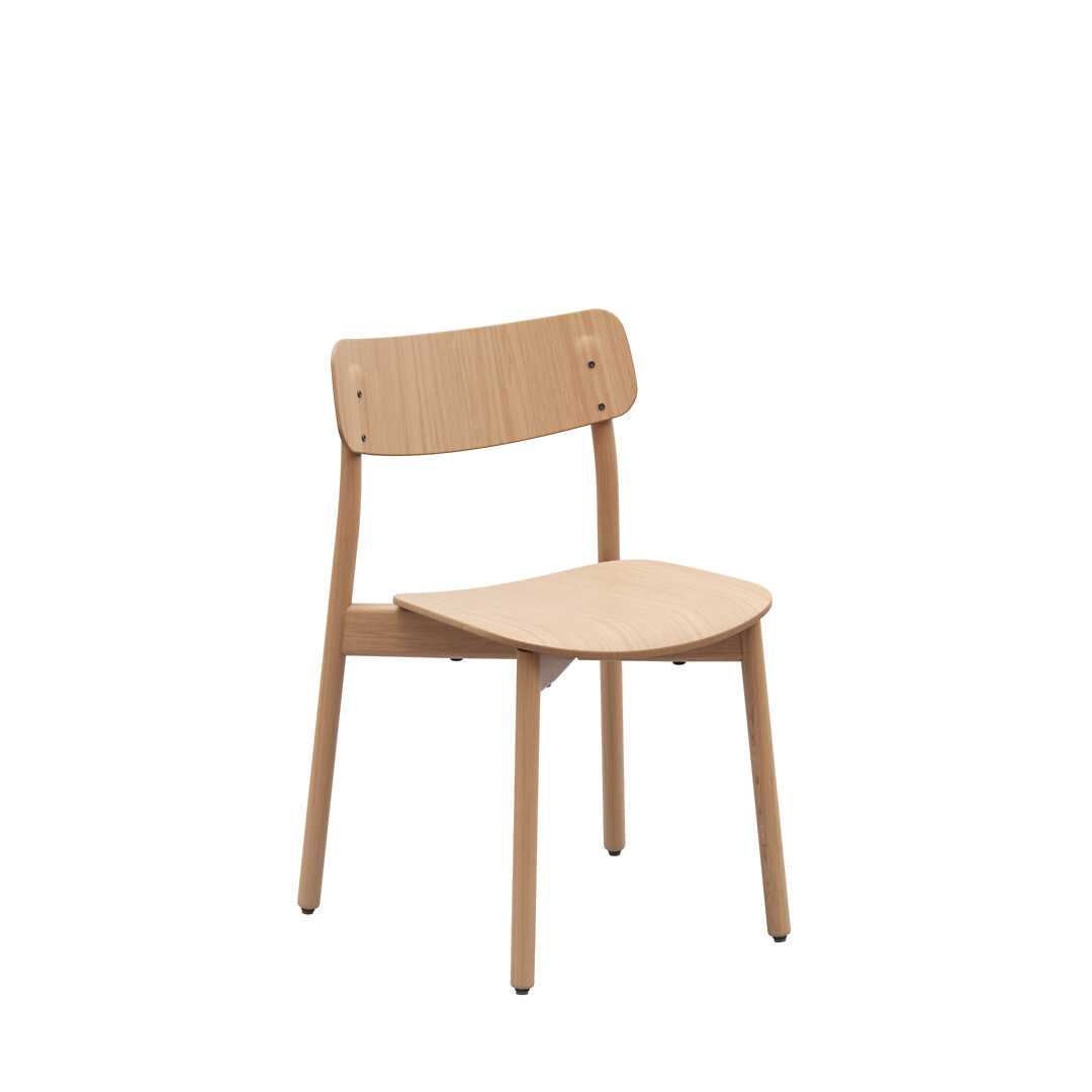 Ella - Universal chair with wooden legs | Martela