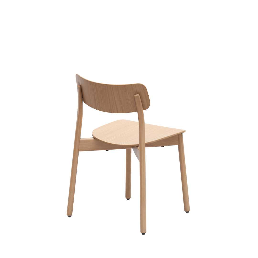 Ella - Universal chair with wooden legs | Martela