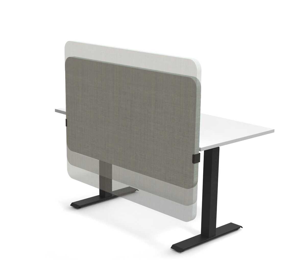 Face - Table screen with rounded corners | Martela