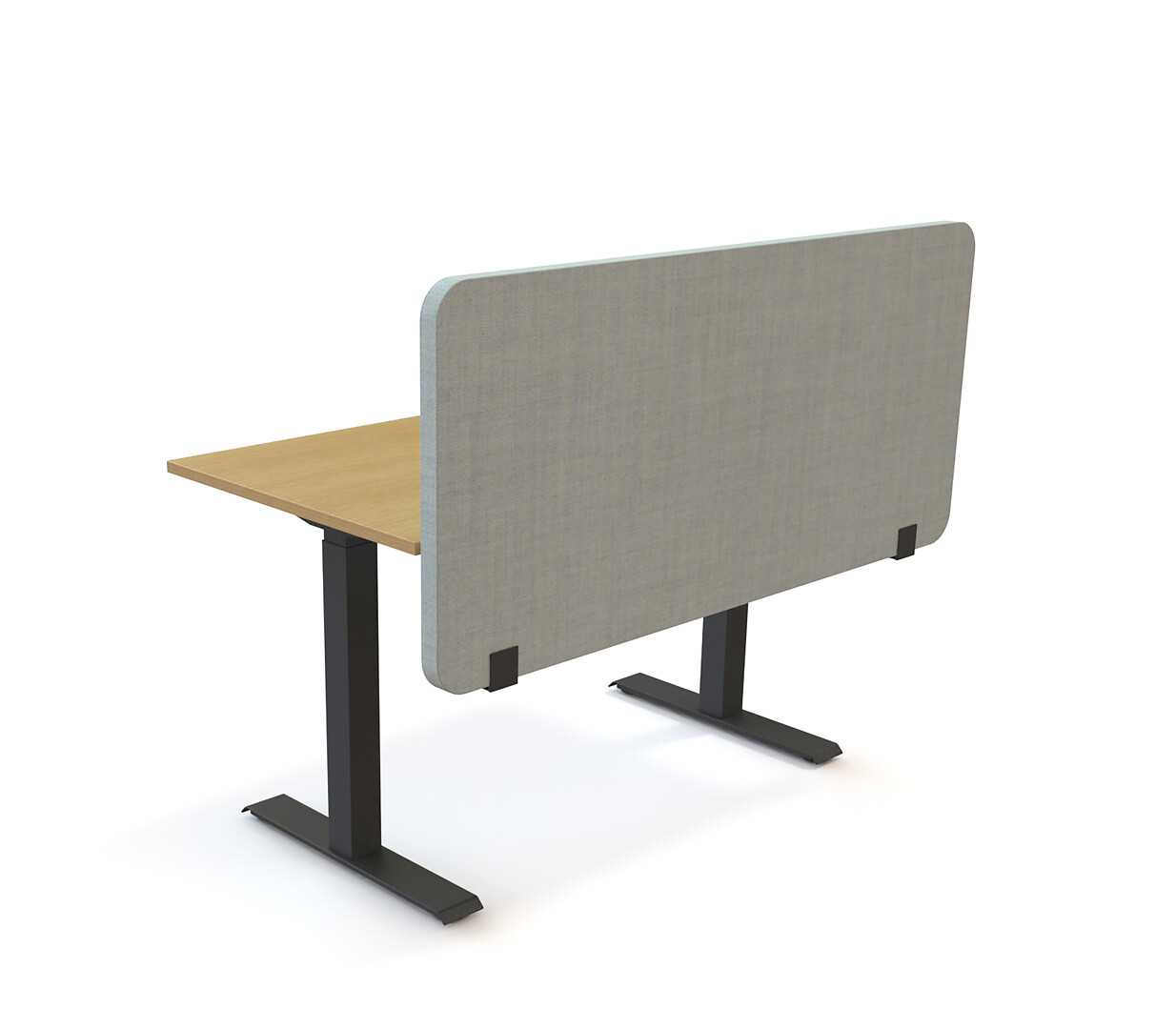 Face - Table screen with rounded corners | Martela