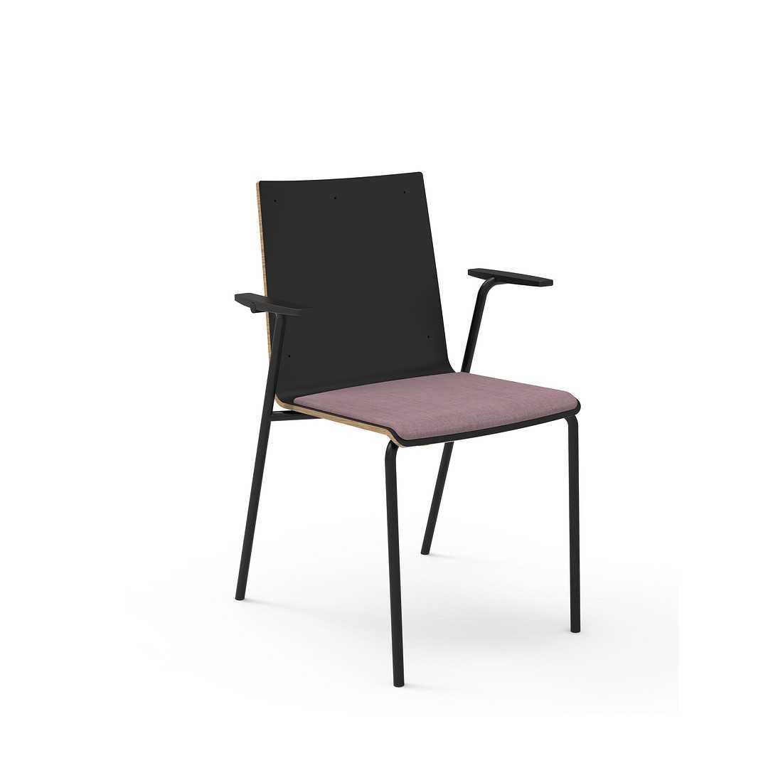 Form - Universal chair with four leg base | Martela