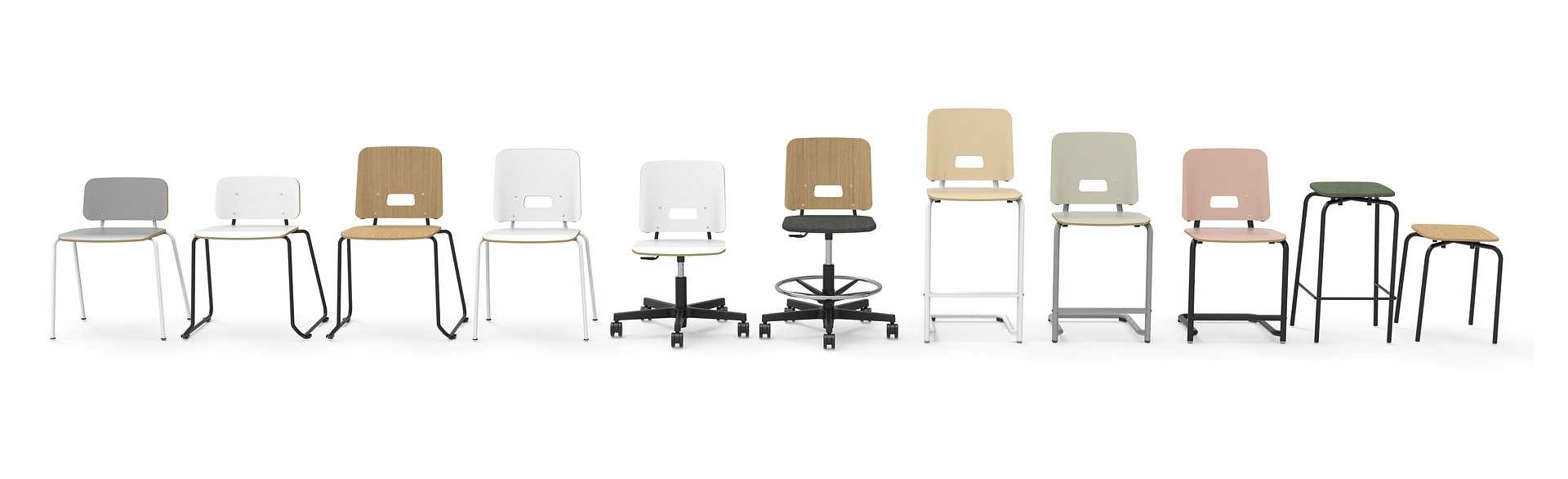 Grip NxT - Chair with four leg base | Martela