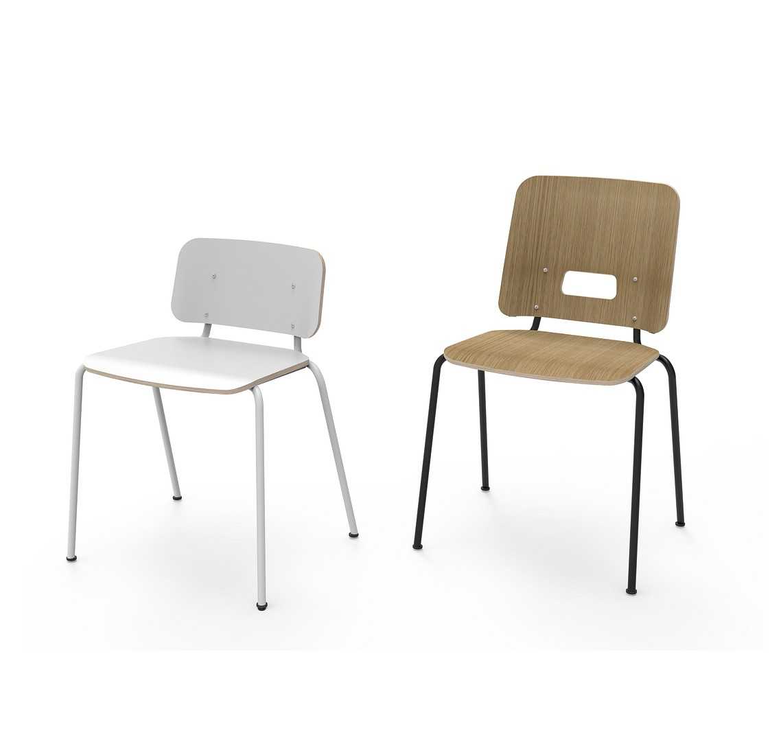 Grip NxT - Chair with four leg base | Martela