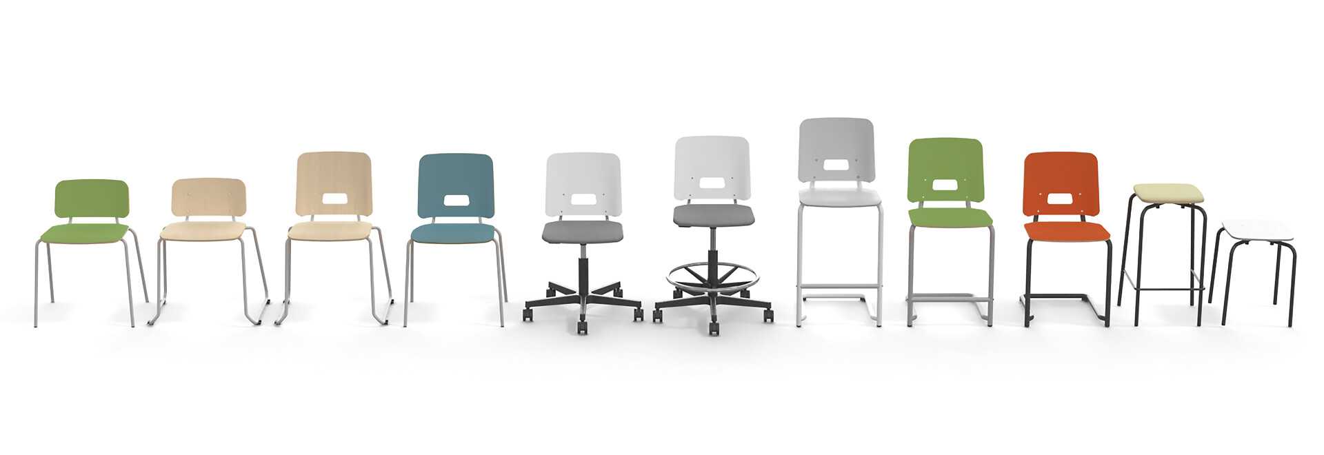 Grip NxT - School chair with C-base | Martela