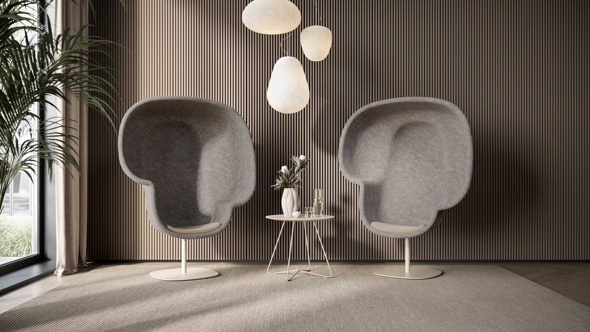 Hubbe - Easy chair | Martela