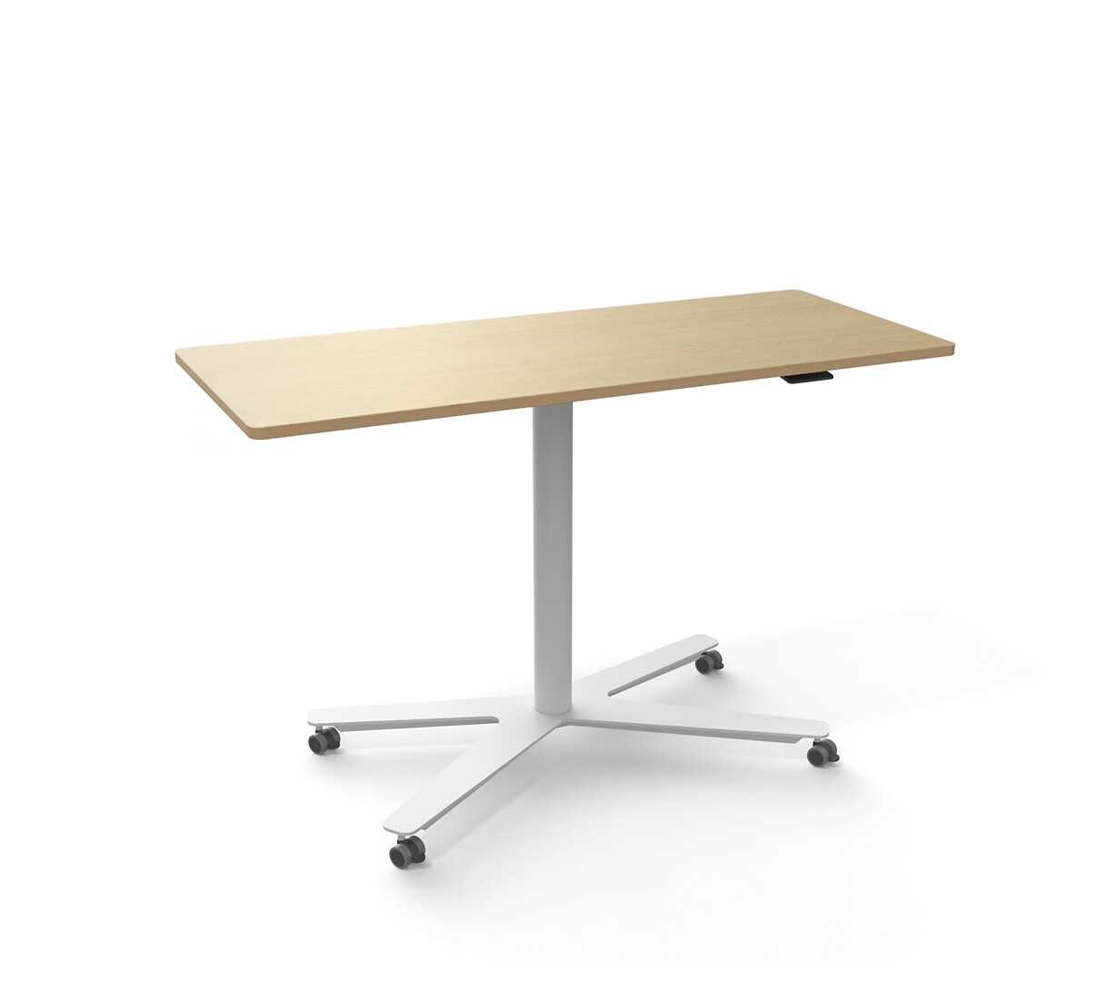 Jojo - Sit and stand table with X-base | Martela