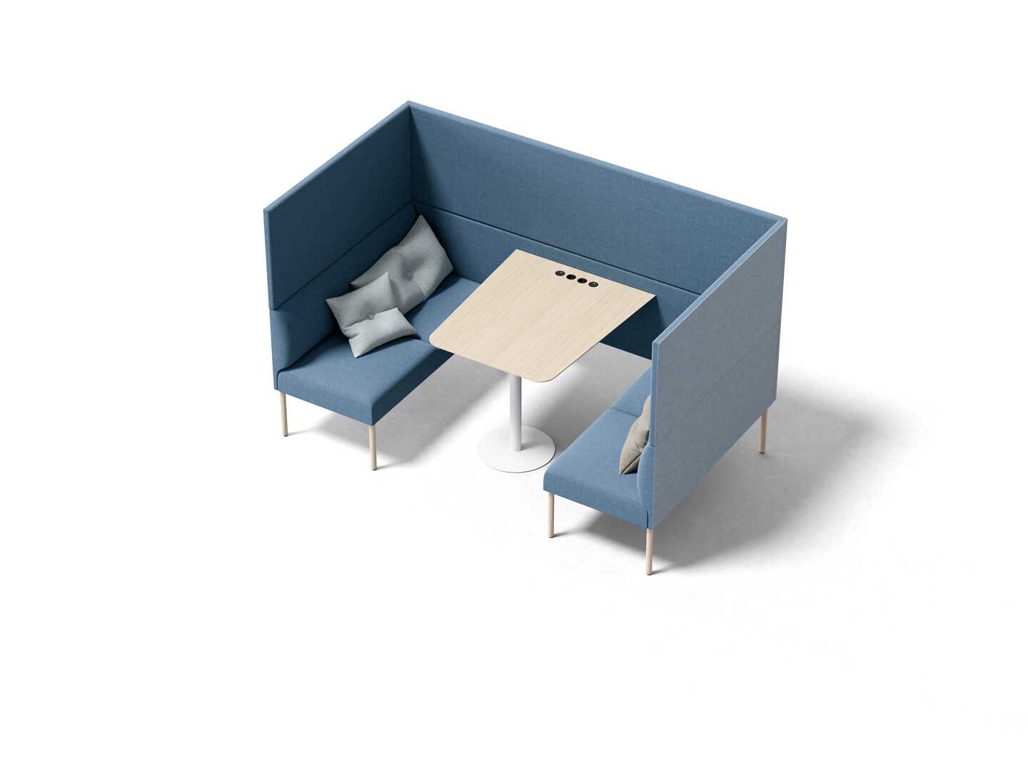 Noora Meet & Work - Meeting module for 2-6 persons | Martela