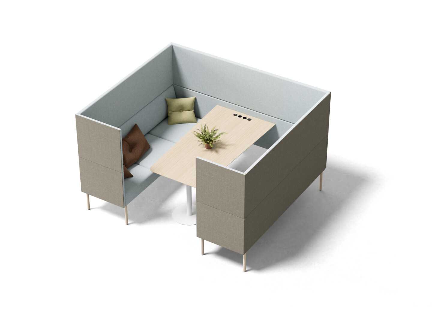 Noora Meet & Work - Meeting module for 2-6 persons | Martela