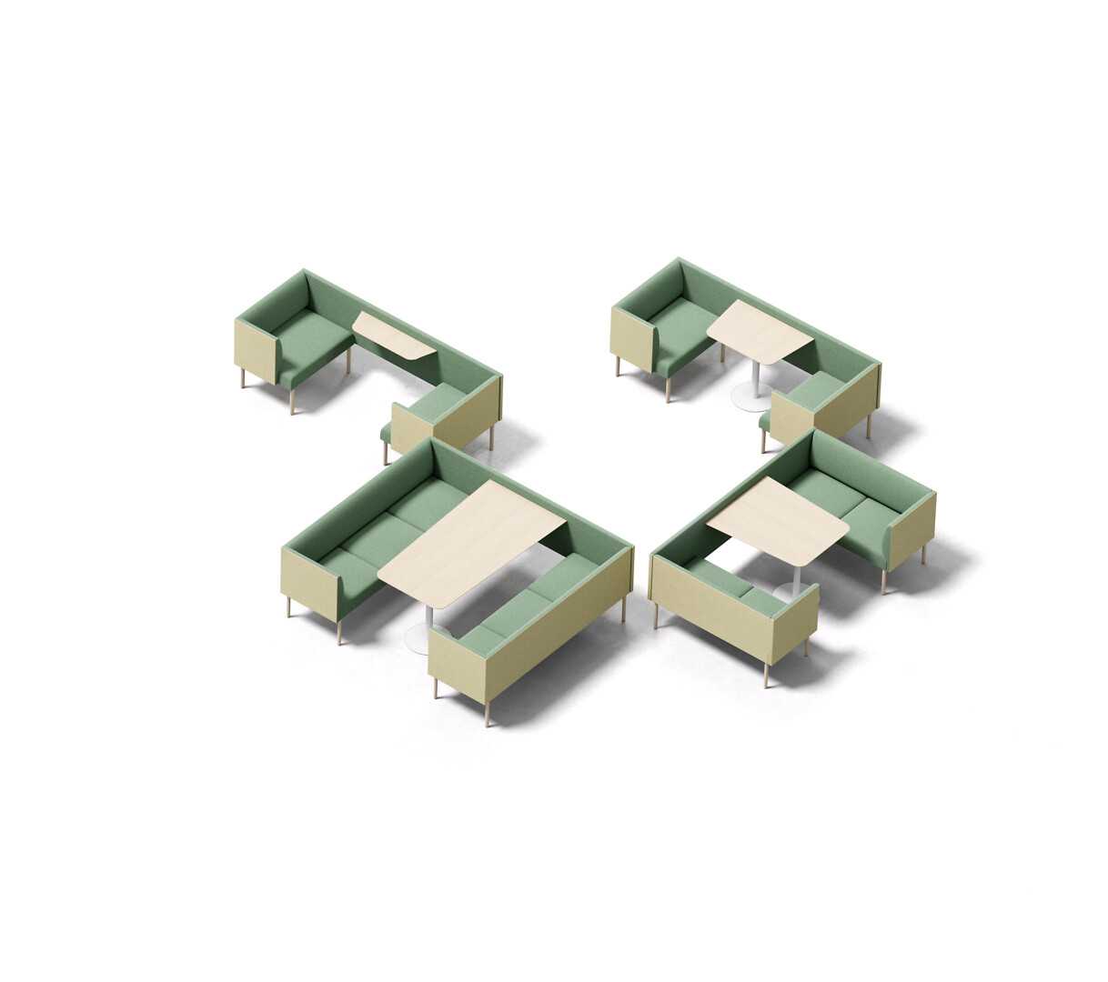 Noora Meet & Work - Meeting module for 2-6 persons | Martela