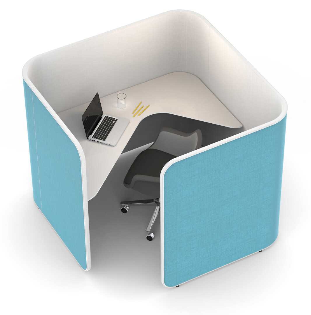 PodWork - Workstation module with screens | Martela