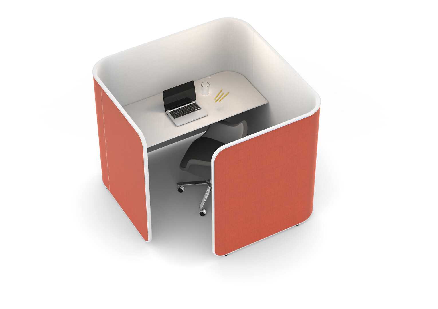 PodWork - Workstation module with screens | Martela