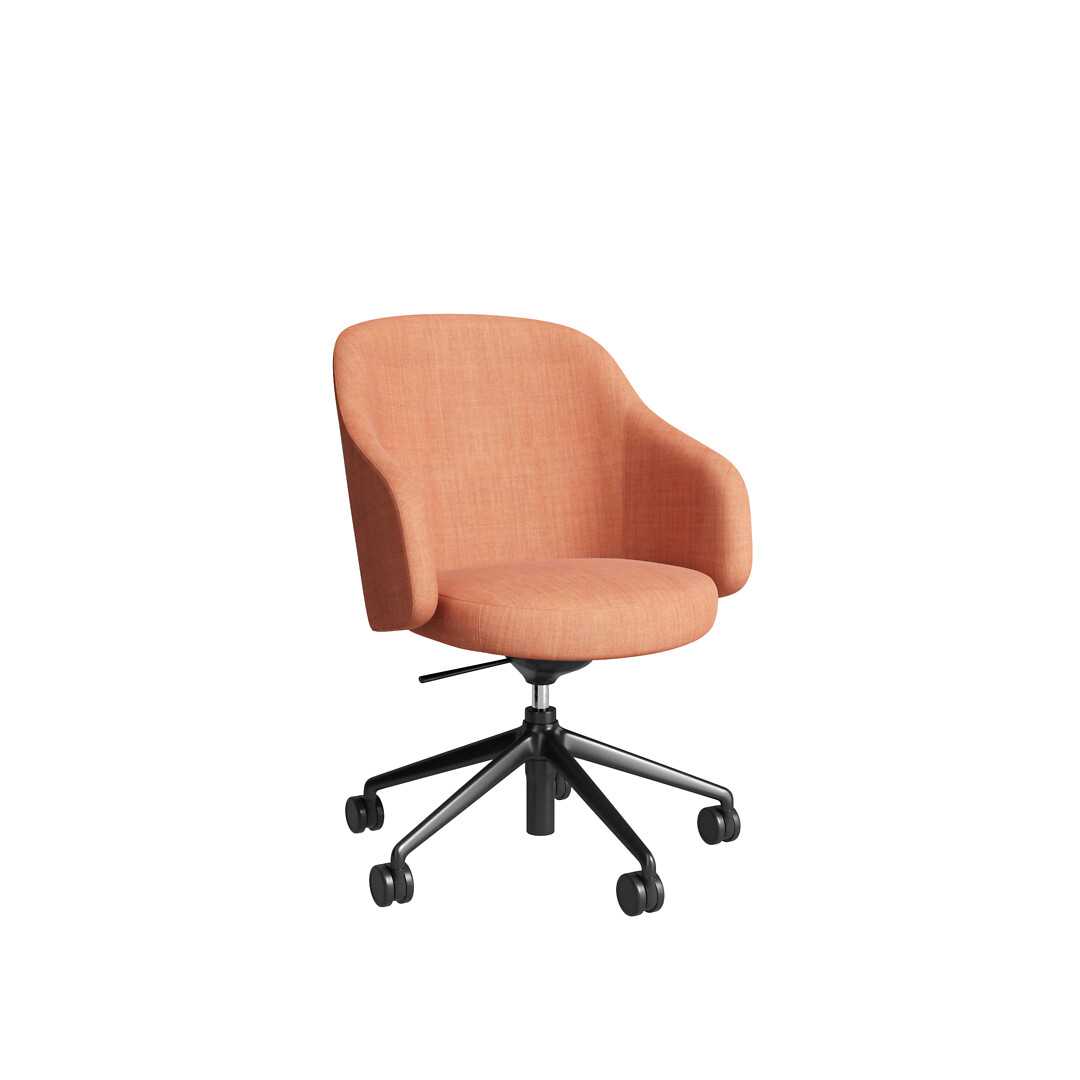 Sola Meet & Work - Conference chair with five star base and height ...