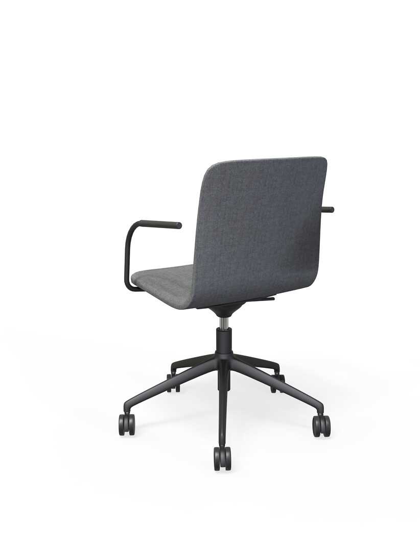 Sola - Conference chair with five star base and height adjustment | Martela