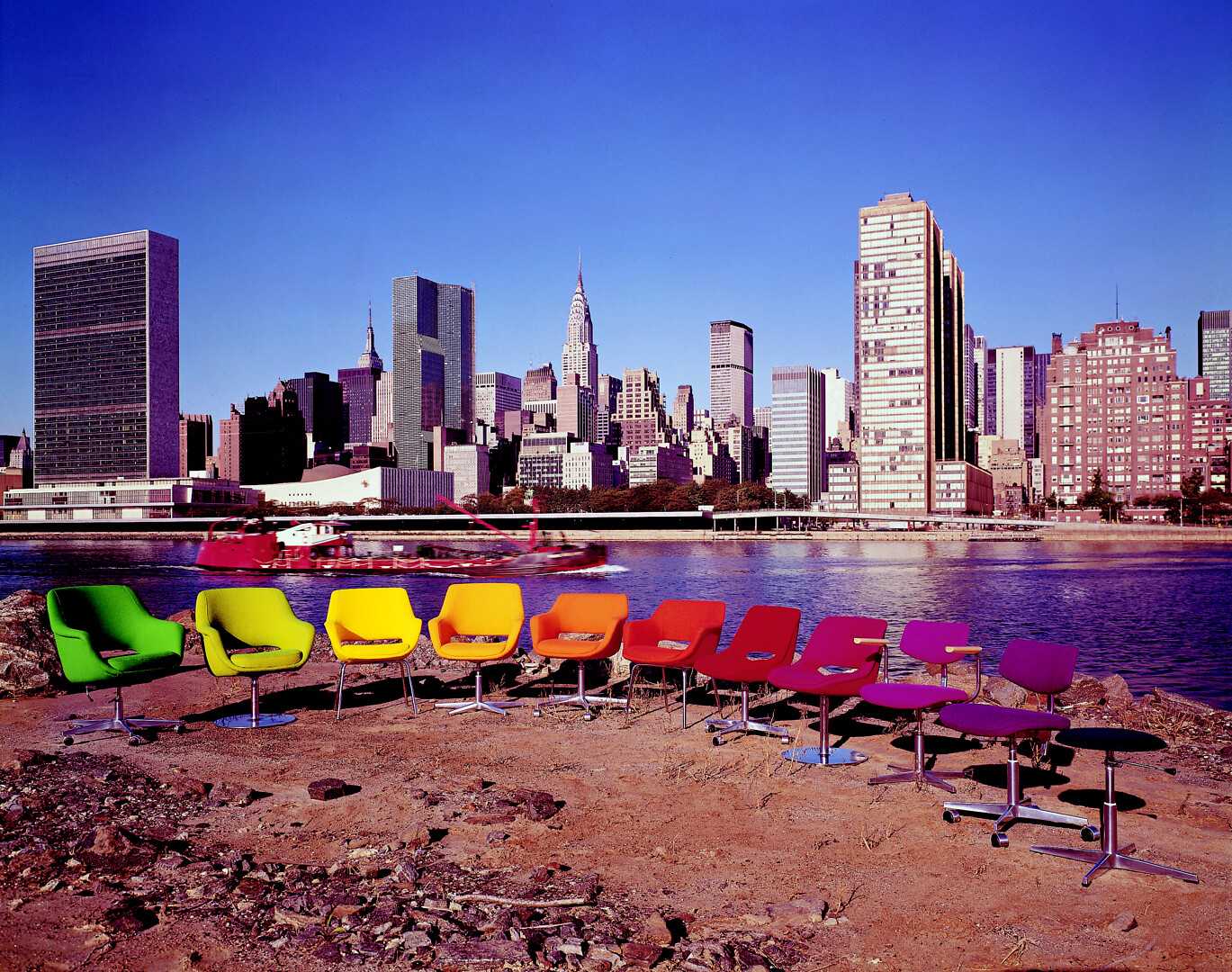 Mini Kilta - Universal chair with four leg base | Martela