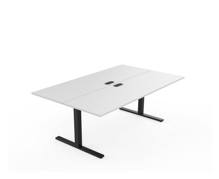 Frankie - Bench desk with T-legs | Martela